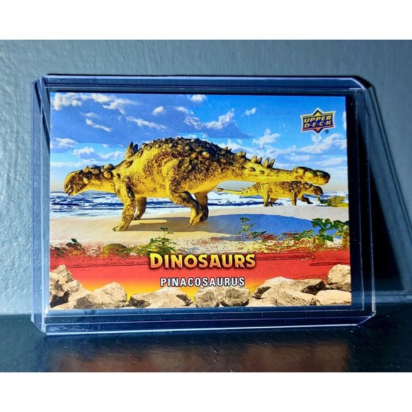 Other | 215 Upper Deck Dinosaurs Pinacosaurus Extinction Red Parallel ...